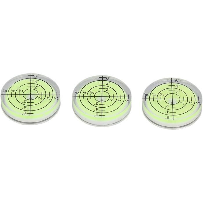 Niveau À Bulle Rond,Mini Niveaux À Bulle Précis À Rayon Interne De ...