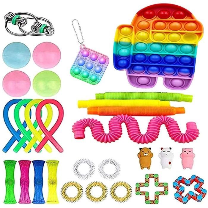 Among us Fidget Toys Lot de 27 jouets sensoriels en silicone pour ...