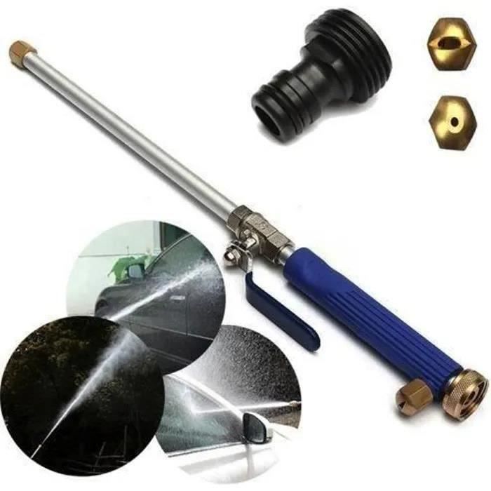 Lance Jet deau Haute Pression 46cm Tuyau Robinet dArrosage 2 Buses de ...