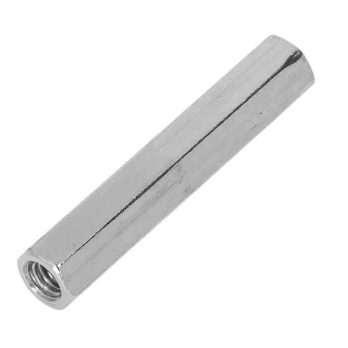 Écrou d'accouplement hexagonal - FDIT - M8 - Acier inoxydable 304 - Lot ...