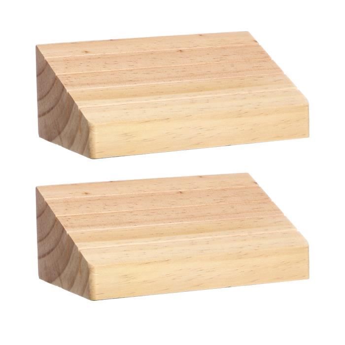 Support de plateau décoratif en bois pour organisateur de cartes à ...