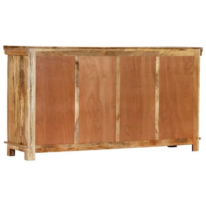 JIM - MEUBLE ENFILADE - Buffet avec 4 tiroirs 160 x 40 x 85 cm Bois ...