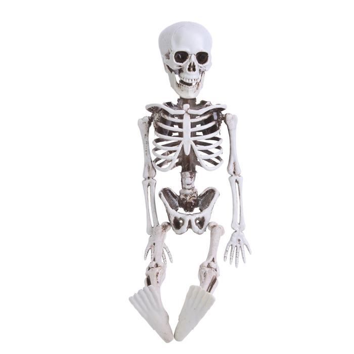 CHE Squelette humain décoration horrible ornement Halloween pour ...