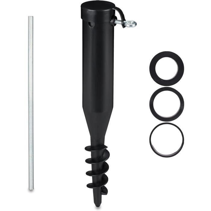 Douille De Sol, Pied De Parasol À Visser, Adaptateur 40-52 Mm ...