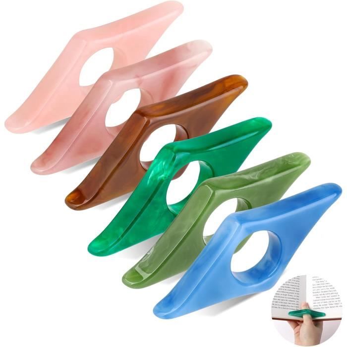 Lot De 6 Supports De Page En Résine Personnalisés Pour Les Amateurs De ...