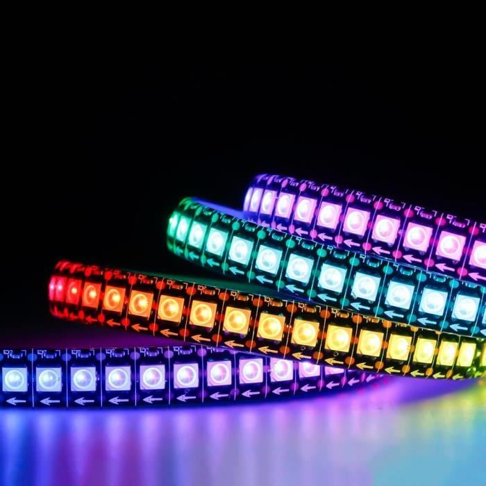 Bande lumineuse LED Rgb Ws2812B - Adressable individuellement - Pcb ...