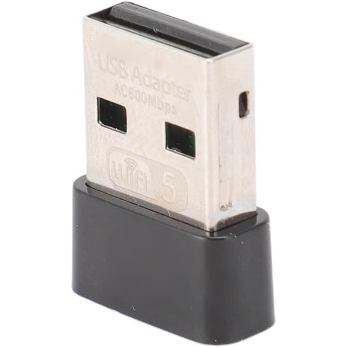 Dongle WiFi USB, Adaptateur WiFi Fil 600 Mbps Nano AC600 MU MIMO 2.4G ...