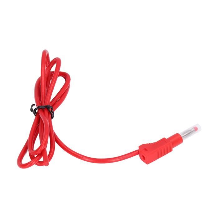 Cordon de test banane - ZJCHAO - J.70022 - 32A 1000V - Rouge ...