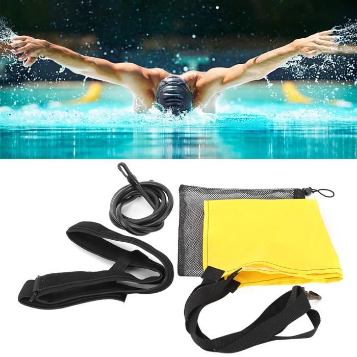Équipement de formateur de corde élastique de natation de résistance d ...