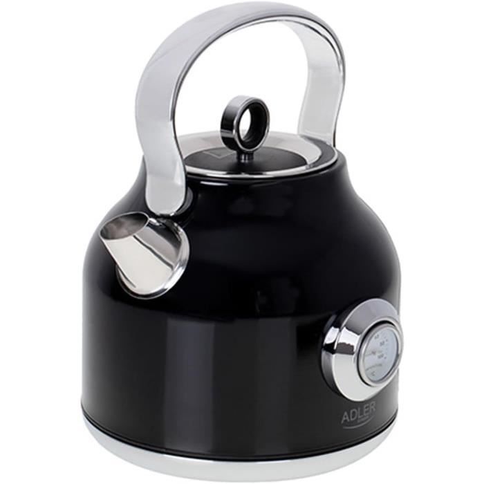 Ad 1346 Bouilloire Électrique Noire Avec Thermomètre 1,7L Strix[J1016 ...