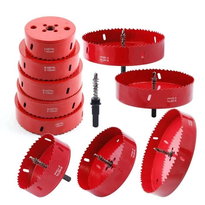 ® Scie Cloche M42 Bi-Métal Set De Fraises Trépans Avec Arbre Hexagonal ...