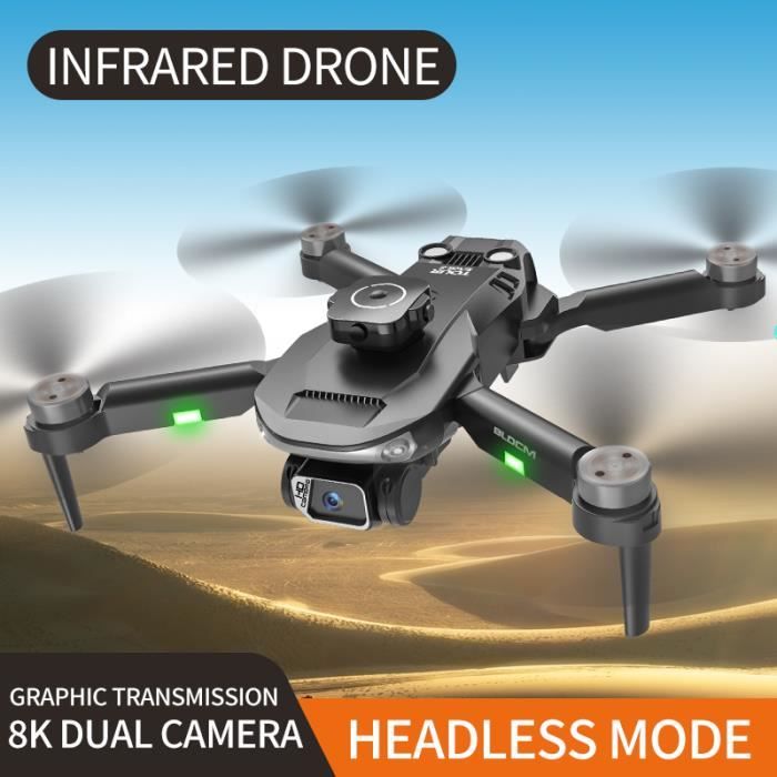 Orange ProDual-8K-3B-Xiaomi-Drone Ata Jia S165, 8K, 5G, GPS, Professionnel, HD, Photographie ...