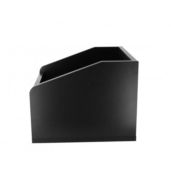 Meuble de rangement - ENOVA - VINYLE BAC 120BL - Noir - Capacité 120 ...