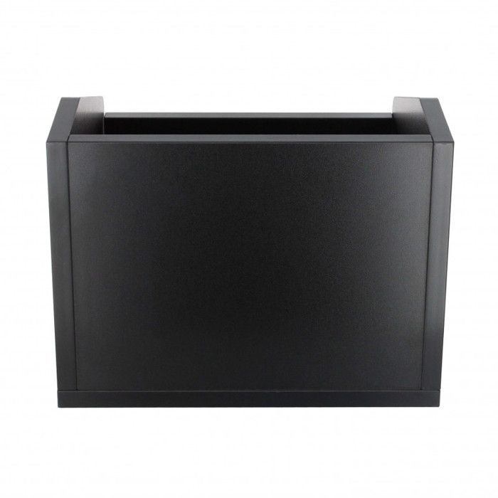 Meuble de rangement - ENOVA - VINYLE BAC 120BL - Noir - Capacité 120 ...