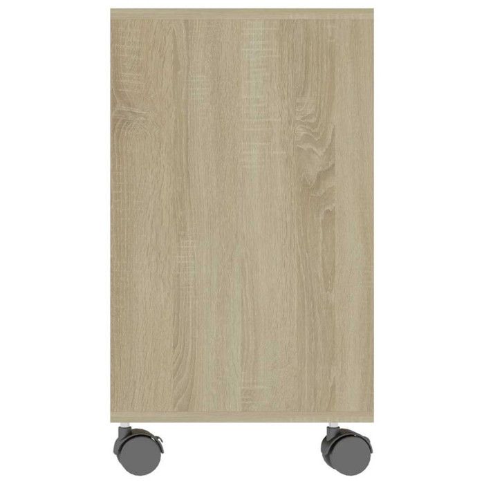 VidaXL Table d'appoint Chêne sonoma 70x35x55 cm Bois d'ingénierie ...
