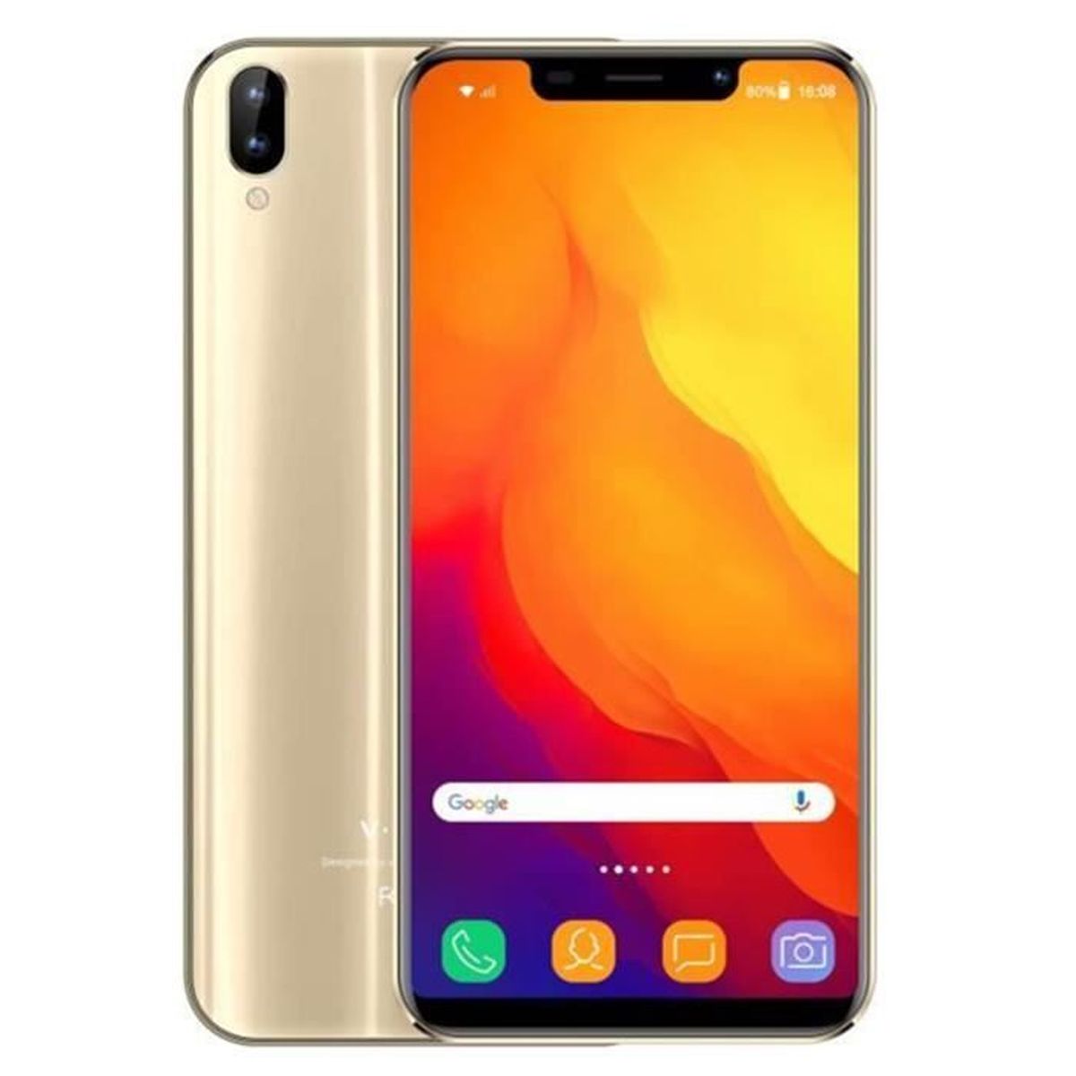 Smartphone Pas Cher 4G, V•mobile XSpro 5.84 Pouces 3Go+32Go ROM Octa ...