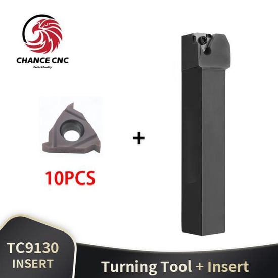 SEL1212H16 - 3.0pitch - 9130 - 1set Filetage Externe Outils De Tournage ...