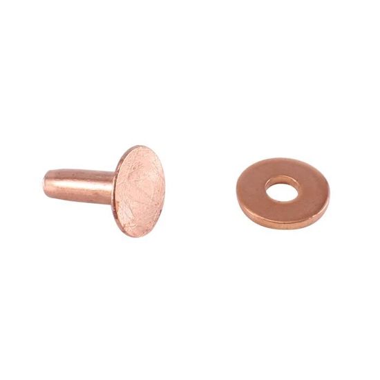 Fixation Meteorite Iron Copper Rivets Hit Nails Burr Copper Rivet ...