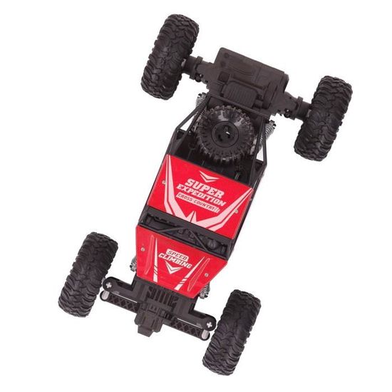 ZERONE Voiture télécommandée tout-terrain 1:18 2.4G avec grandes roues, modèle de voiture ...