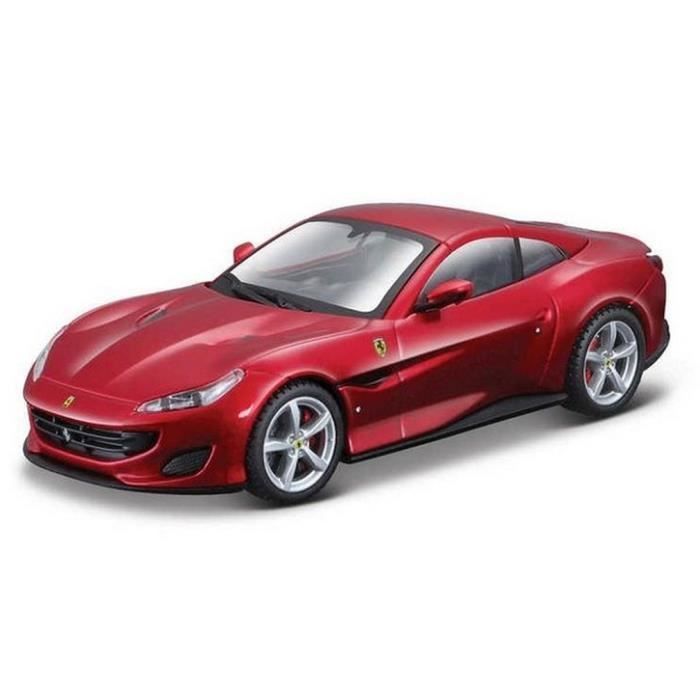 Véhicule Miniature assemble - Ferrari Portofino rouge 1-43 Burago ...