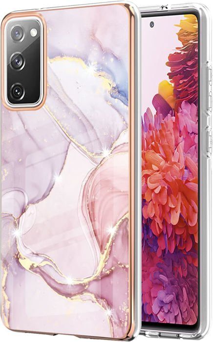 Coque Marbre Samsung Galaxy S20 FE - Paillettes Silicones, AntiChoc ...