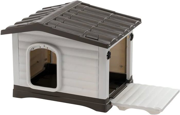 Niche Chien Exterieur, Maison Chien, Niche Petit Chien, Côté Ouvrable ...