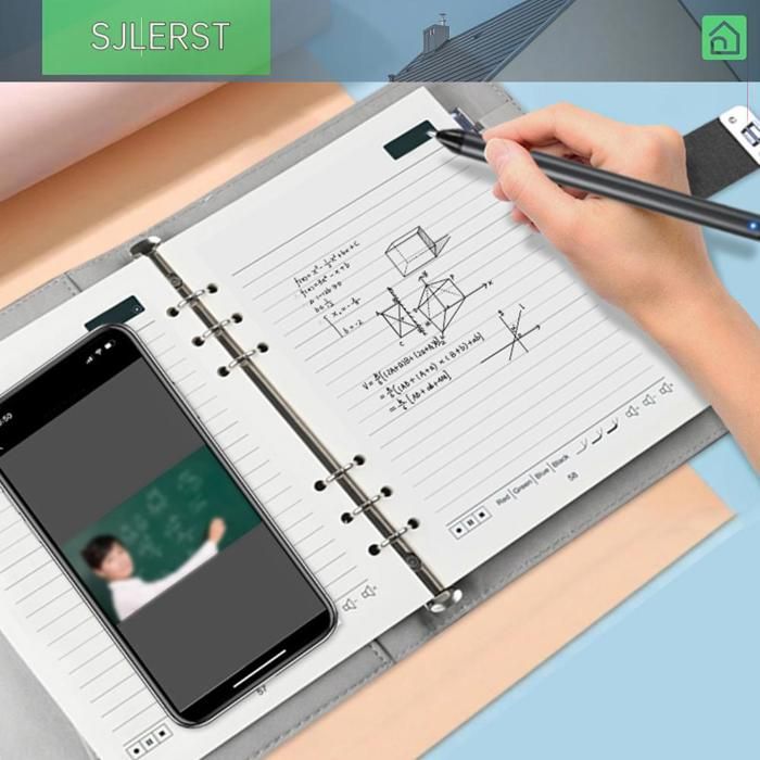 Sjlerst Note à carnet numérique avec stylo intelligent Notebook ...