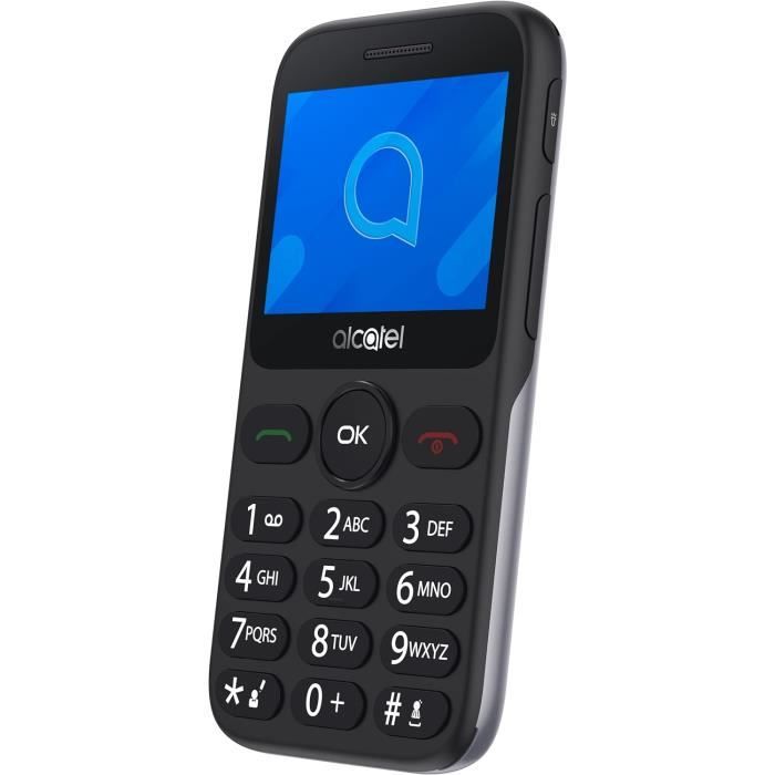 Smartphone Alcatel 2020X-3BALWE11 Metallic Silver 2,4 Pouces 4G Android ...