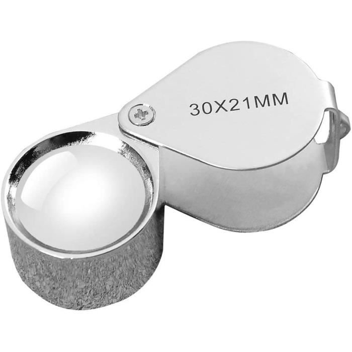 Pocket Jewelers Eye Loupe Loupe Bijoux Loupe 30 x 21mm Bijoutiers[1789 ...