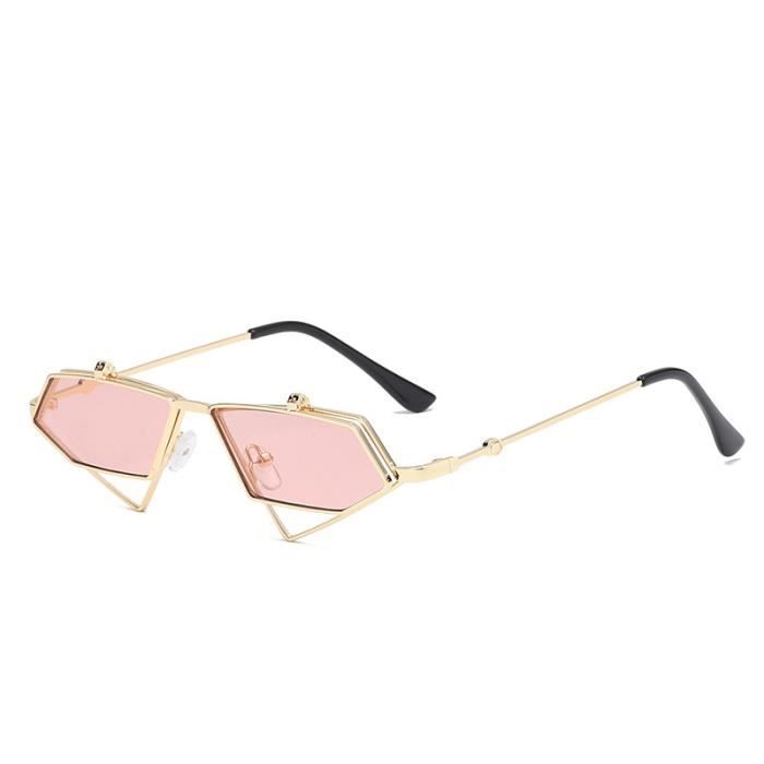 Yeux Chat Bonbons Triangle Polygon Steampunk Irrégulier Lunettes Soleil ...