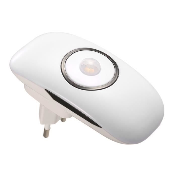 US PLUG - Lumière de nuit avec capteur de mouvement sans fil 3.6W 18 ...