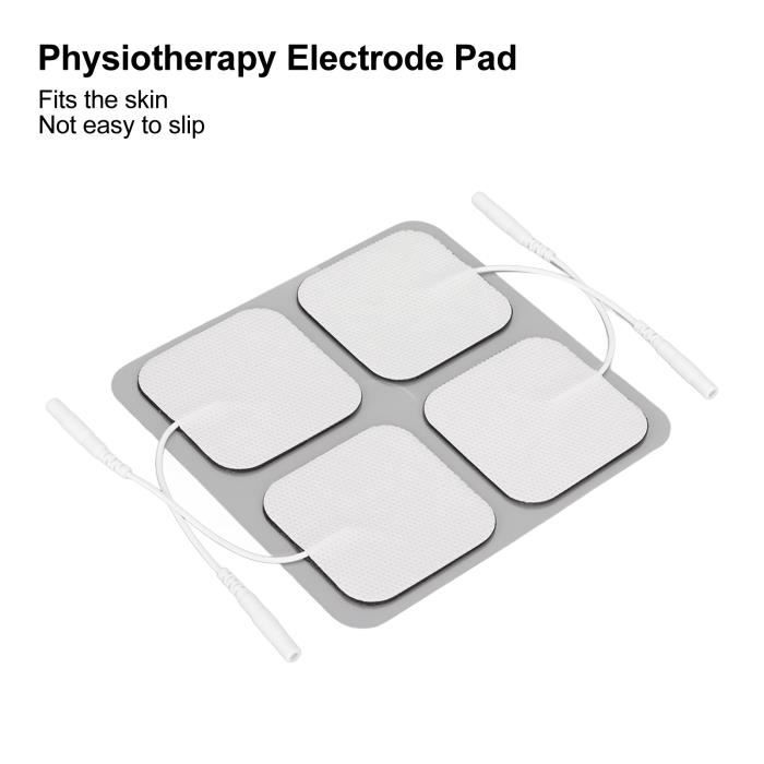 Patch D'Électrode Carré 16Pcs Tampon D'Électrode Réutilisable Carré ...