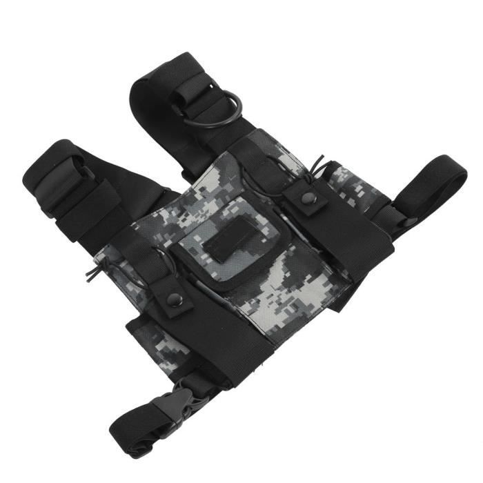 EJ.life Support de poitrine pour talkies‑walkies YINI Tone Sac de ...