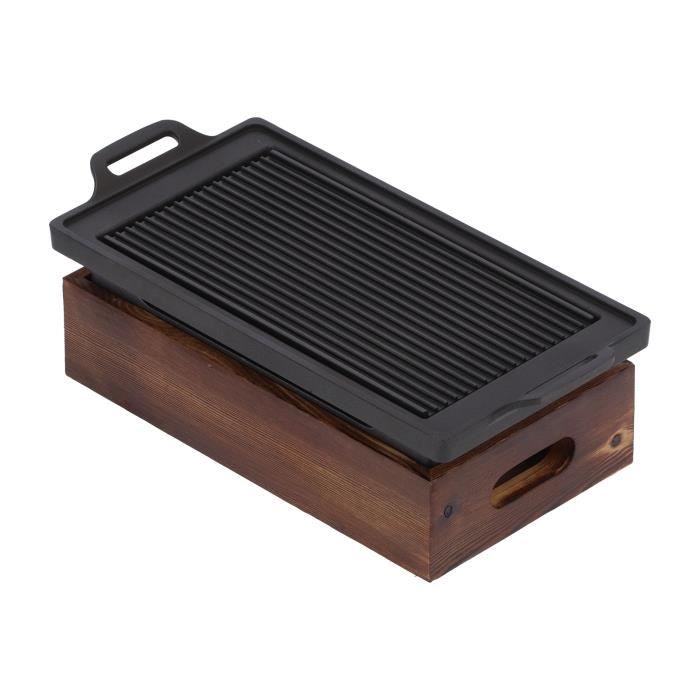 Plateau de cuisson de barbecue Style Coréen Hot Pot Grill Plateau ...