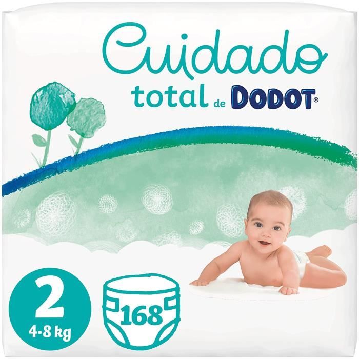 Couche Jetable Bebe - Limics24 - Couches Bébé Taille (4-8 Kg) 168 Doux ...