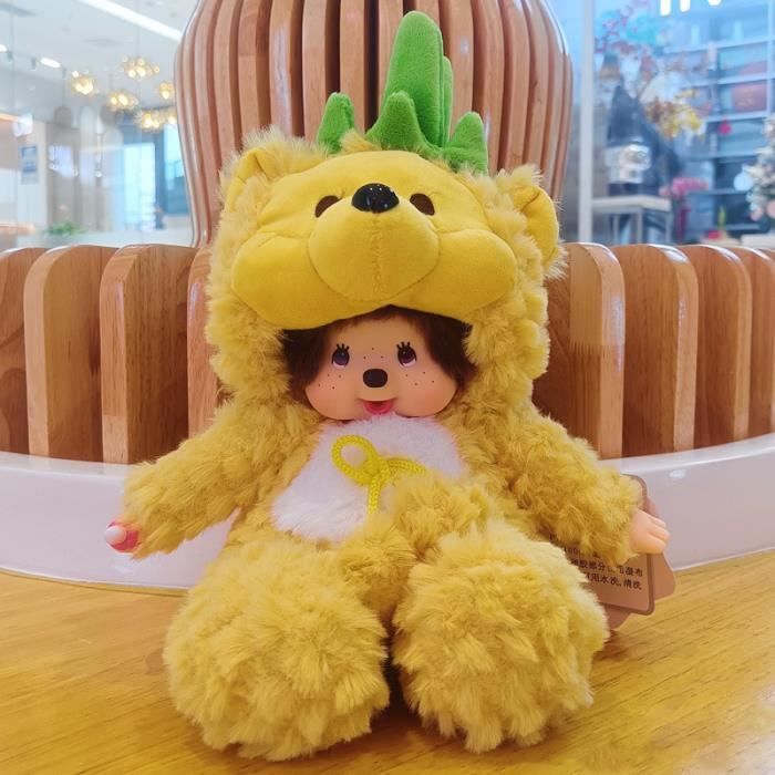 Pooh Bear-KIKI Peluche Cartoon Monchhichi Stitch Doll Poupée en peluche ...