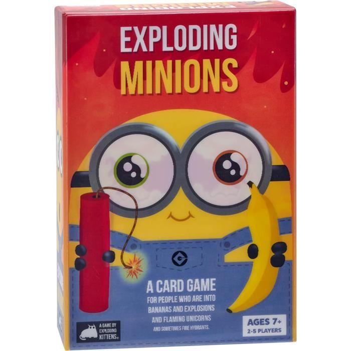 Exploding Minions By-Card Games For Adults Teens & Kids-Fun Family ...