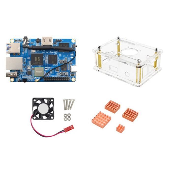 Pour Carte de DéVeloppement Orange Pi 3 LTS Puce AllWinner H6 2GB RAM ...