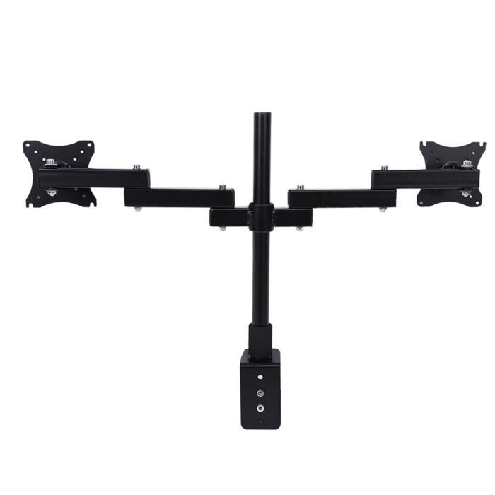 Tbest Support de support pour écran double Double moniteur LCD Support ...
