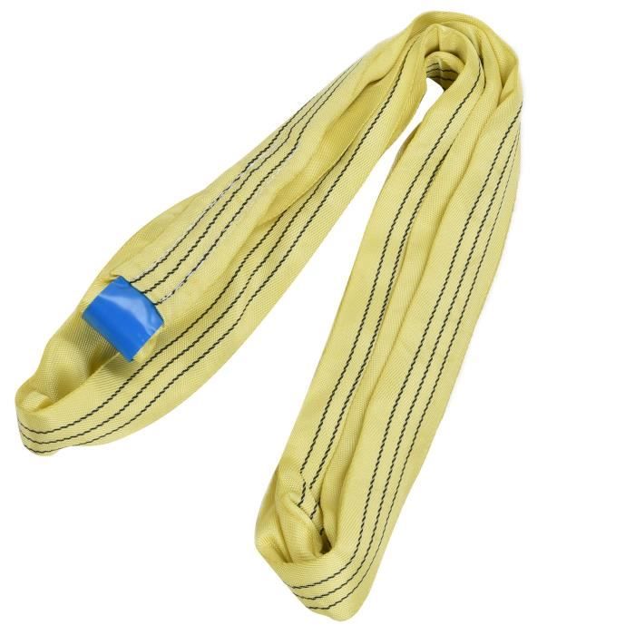 TMISHION sangle de grue Sangle de levage souple à élingue ronde 3T ...