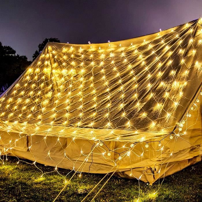 Filet Lumineux Led 6 X 2 M, Rideau Lumineux Guirlande Lumineuse ...
