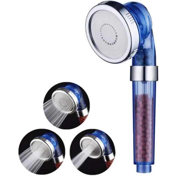 Douchette - TRAHOO - Economie d'eau - Flexible annelé - Blanc ...