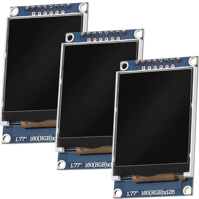 3 X 1,77 Pouces Écran St7735 Tft 128X160 Pixels Compatible Avec Arduino ...