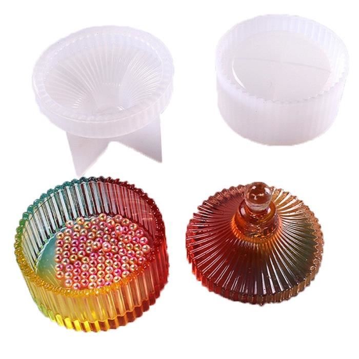 Moule,Nouvelle boîte faisant Silicone moule conception bricolage résine ...