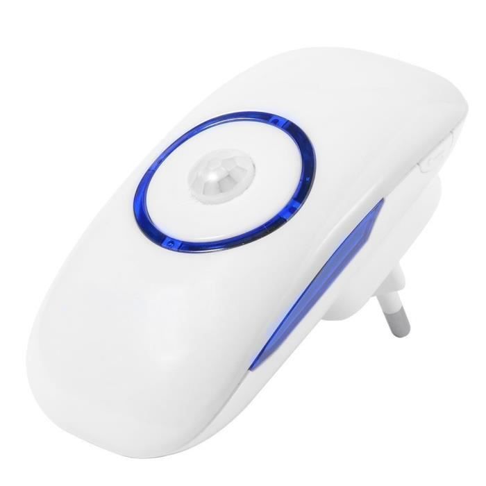 US PLUG - Lumière de nuit avec capteur de mouvement sans fil 3.6W 18 ...