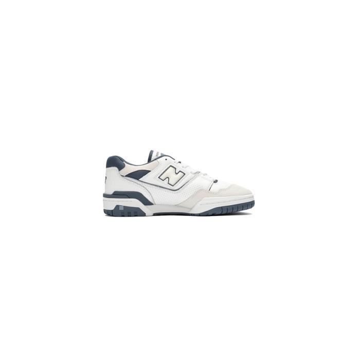 Basket New Balance BB550 - NEW BALANCE - Cuir - Lacets - Plat Bleu ...