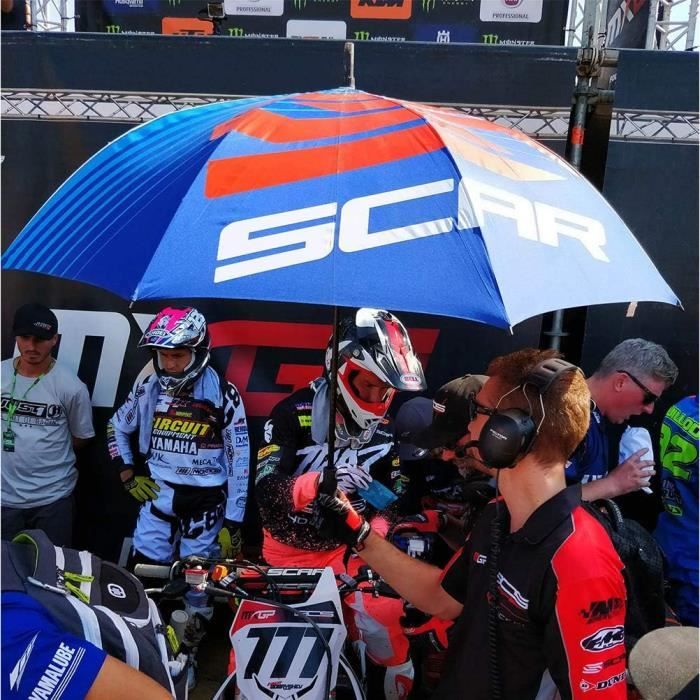 SCAR Parapluie Moto cross Replica Team MX GP SX Supercross Enduro ...