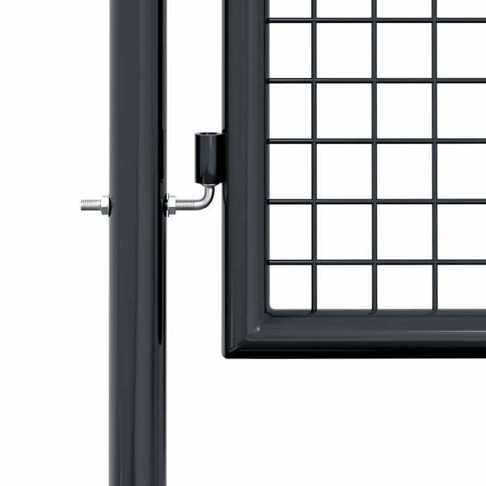 Portillon de patio en acier galvanisé - VIDAXL - 100x175 cm ...