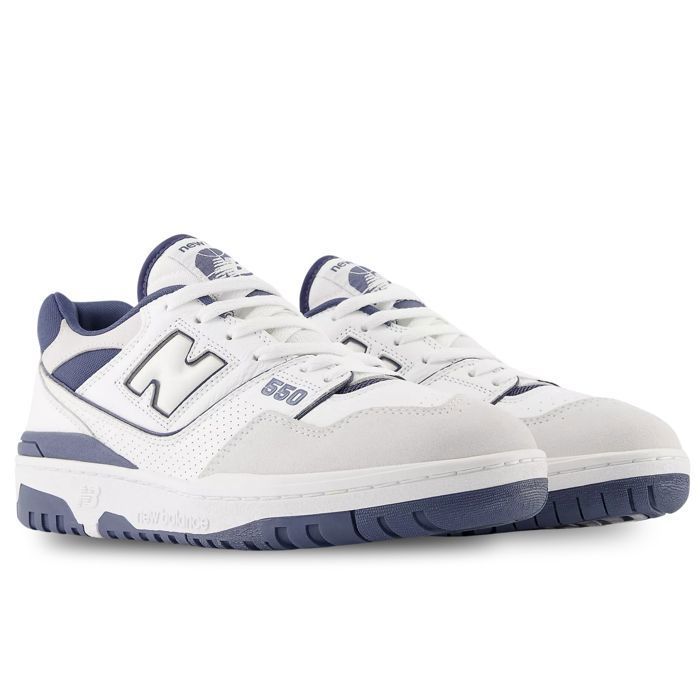 Basket New Balance BB550 - NEW BALANCE - Cuir - Lacets - Plat Bleu ...