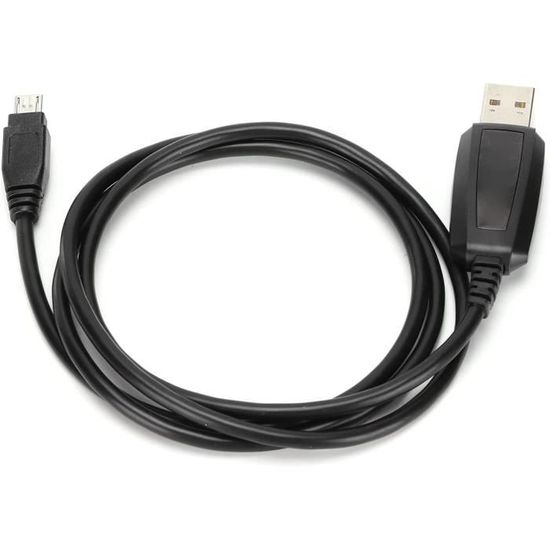 Câble de Programmation USB, Ligne de Fréquence D'écriture Talkie-walkie pour Baofeng BF‑T1 BF ...